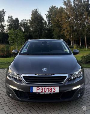 Brown Peugeot 308 2016 in Utena, with an engine capacity of 1.20 L and mileage of 296 thousand km for 3250 €, photo 14 on AUTOMOTO.COM.LV