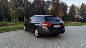 Brown Peugeot 308 2016 in Utena, with an engine capacity of 1.20 L and mileage of 296 thousand km for 3250 €, photo 17 on AUTOMOTO.COM.LV