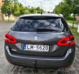 Brown Peugeot 308 2017 in Madona, with an engine capacity of 1.60 L and mileage of 184 thousand km for 6500 €, photo 6 on AUTOMOTO.COM.LV