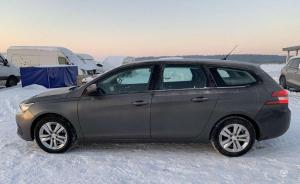 Brown Peugeot 308 2020 in Vilnius, with an engine capacity of 1.50 L and mileage of 179 thousand km for 9075 €, photo 8 on AUTOMOTO.COM.LV