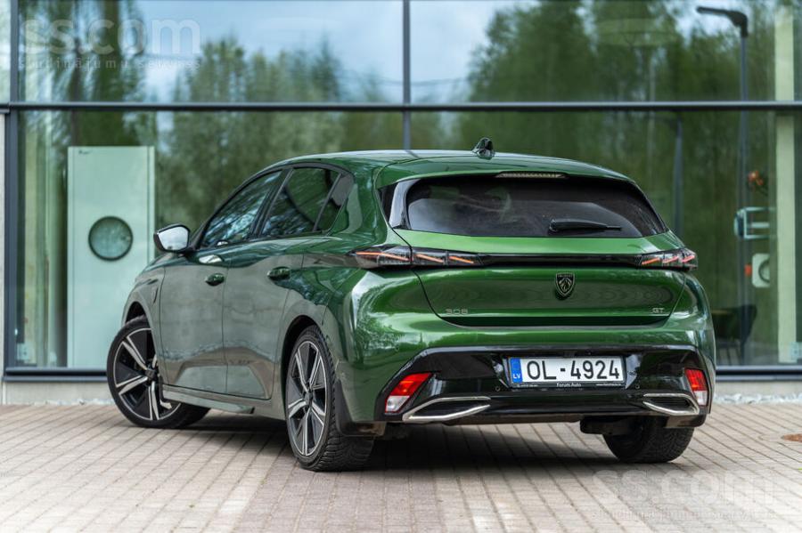 Zaļš Peugeot 308 2022 Rīga, ar dzinēja tilpumu 1.20 L un nobraukumu 46 tūkst. km par 18900 €, foto 5 vietnē AUTOMOTO.COM.LV