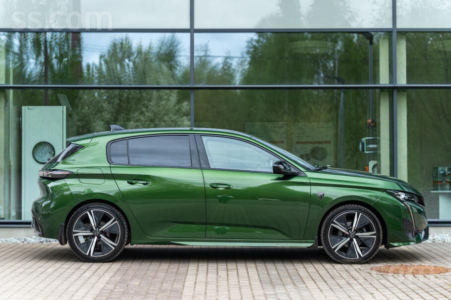 Zaļš Peugeot 308 2022 Rīga, ar dzinēja tilpumu 1.20 L un nobraukumu 46 tūkst. km par 18900 €, foto 8 vietnē AUTOMOTO.COM.LV