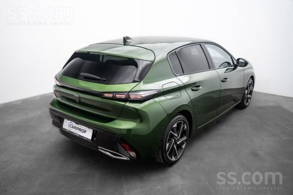 Green Peugeot 308 2022 in Tallinn, with an engine capacity of 1.20 L and mileage of 75 thousand km for 17999 €, photo 5 on AUTOMOTO.COM.LV