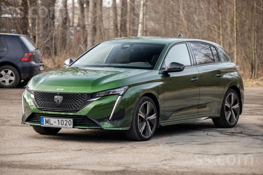 Zaļš Peugeot 308 2023 Rīga, ar dzinēja tilpumu 1.60 L un nobraukumu 47 tūkst. km par 24500 €, foto 1 vietnē AUTOMOTO.COM.LV