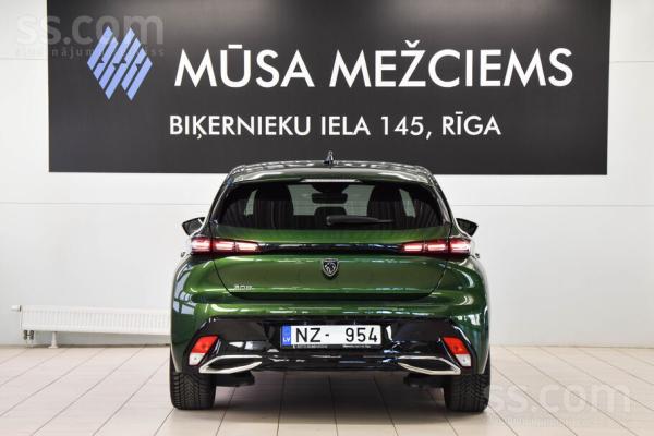 Зеленый Пежо 308 2024 в Рига, объемом двигателя 1.20 л и пробегом 39 тыс. км за 17990 €, фото 7 на AUTOMOTO.COM.LV