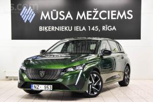 Зеленый Пежо 308 2024 в Рига, объемом двигателя 1.20 л и пробегом 49 тыс. км за 17690 €, фото  на AUTOMOTO.COM.LV