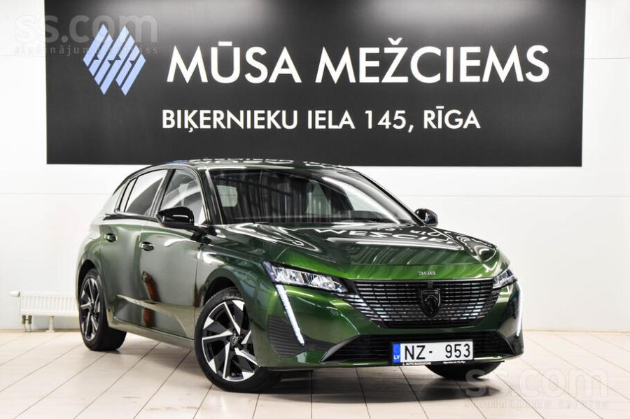 Зеленый Пежо 308 2024 в Рига, объемом двигателя 1.20 л и пробегом 49 тыс. км за 17690 €, фото 4 на AUTOMOTO.COM.LV