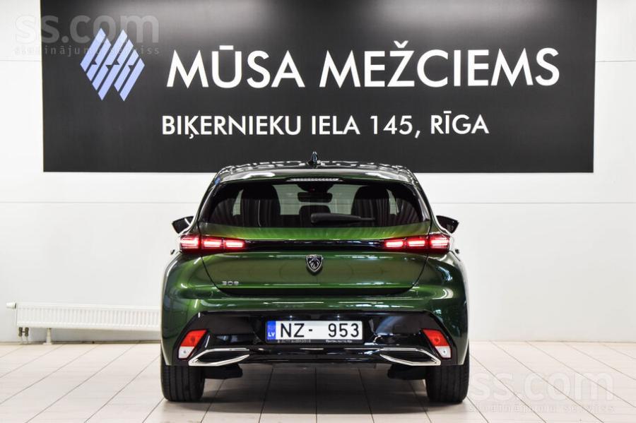 Зеленый Пежо 308 2024 в Рига, объемом двигателя 1.20 л и пробегом 49 тыс. км за 17690 €, фото 8 на AUTOMOTO.COM.LV
