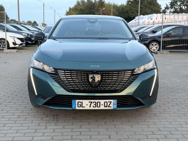 Green Peugeot 308 2023 in Marijampole, with an engine capacity of 1.20 L and mileage of 141 thousand km for 12826 €, photo 4 on AUTOMOTO.COM.LV