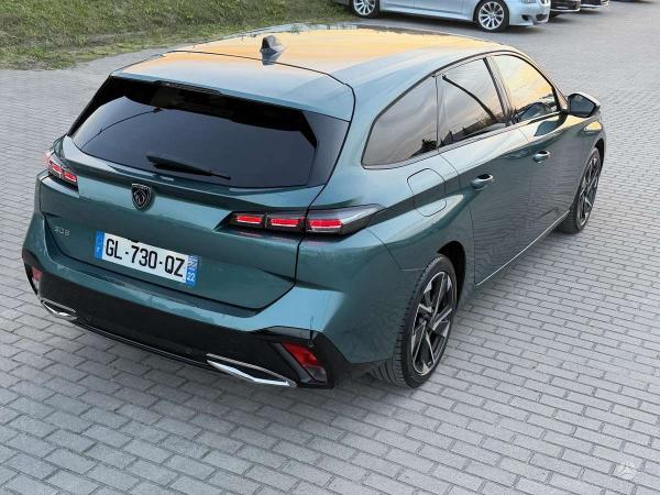 Green Peugeot 308 2023 in Marijampole, with an engine capacity of 1.20 L and mileage of 141 thousand km for 12826 €, photo 11 on AUTOMOTO.COM.LV