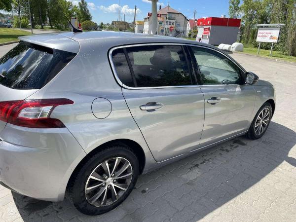 Pelēks Peugeot 308 2015 Tauragė, ar dzinēja tilpumu 1.20 L un nobraukumu 185 tūkst. km par 2700 €, foto 5 vietnē AUTOMOTO.COM.LV