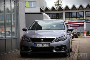 Grey Peugeot 308 2018 in Riga, with an engine capacity of 1.20 L and mileage of 71 thousand km for 6695 €, photo  on AUTOMOTO.COM.LV