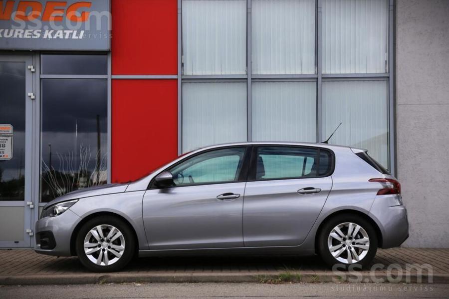 Pelēks Peugeot 308 2018 Rīga, ar dzinēja tilpumu 1.20 L un nobraukumu 71 tūkst. km par 6695 €, foto 3 vietnē AUTOMOTO.COM.LV
