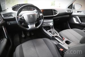 Pelēks Peugeot 308 2018 Rīga, ar dzinēja tilpumu 1.20 L un nobraukumu 71 tūkst. km par 6695 €, foto 9 vietnē AUTOMOTO.COM.LV