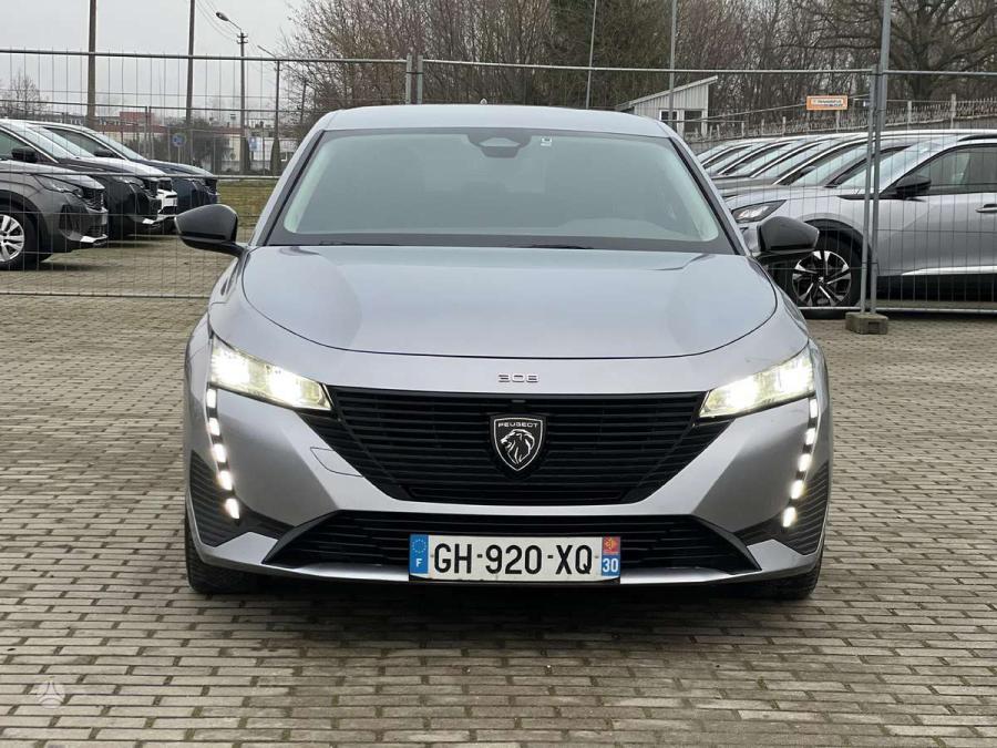 Pelēks Peugeot 308 2022 Marijampole, ar dzinēja tilpumu 1.50 L un nobraukumu 166 tūkst. km par 13552 €, foto 2 vietnē AUTOMOTO.COM.LV