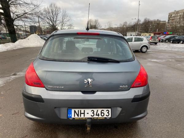 Pelēks Peugeot 308 2007 Rīga, ar dzinēja tilpumu 1.60 L un nobraukumu 154 tūkst. km par 2950 €, foto 6 vietnē AUTOMOTO.COM.LV