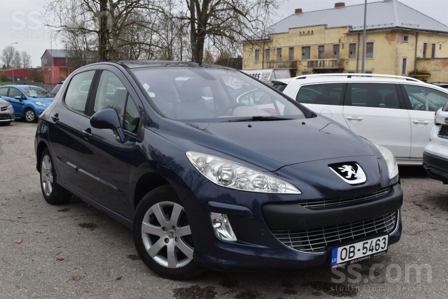 Grey Peugeot 308 2008 in Kuldiga, with an engine capacity of 1.60 L and mileage of 0 thousand km for 5350 €, photo 4 on AUTOMOTO.COM.LV