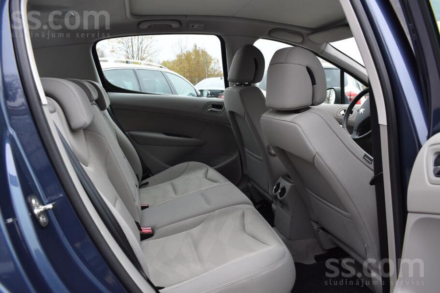 Grey Peugeot 308 2008 in Kuldiga, with an engine capacity of 1.60 L and mileage of 0 thousand km for 5350 €, photo 6 on AUTOMOTO.COM.LV