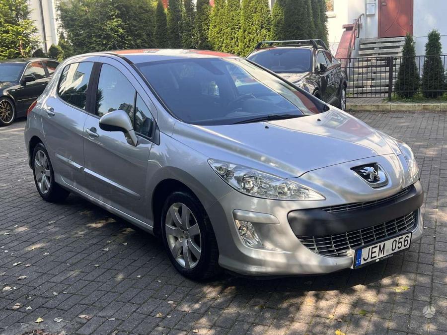 Pelēks Peugeot 308 2008 Viļņa, ar dzinēja tilpumu 1.56 L un nobraukumu 294 tūkst. km par 1800 €, foto 11 vietnē AUTOMOTO.COM.LV