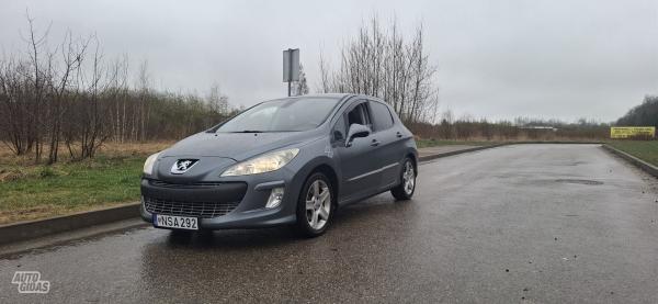 Grey Peugeot 308 2008 in Utena, with an engine capacity of 2.00 L and mileage of 349 thousand km for 1450 €, photo 2 on AUTOMOTO.COM.LV