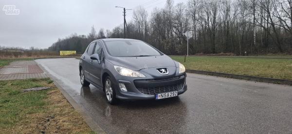 Grey Peugeot 308 2008 in Utena, with an engine capacity of 2.00 L and mileage of 349 thousand km for 1450 €, photo 3 on AUTOMOTO.COM.LV