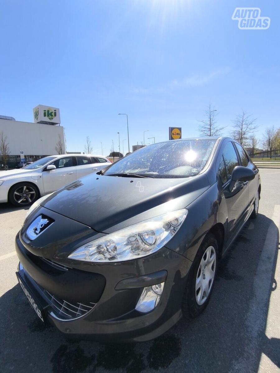 Grey Peugeot 308 2008 in Vilnius, with an engine capacity of 1.60 L and mileage of 118 thousand km for 4200 €, photo 1 on AUTOMOTO.COM.LV