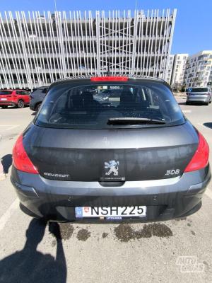 Grey Peugeot 308 2008 in Vilnius, with an engine capacity of 1.60 L and mileage of 118 thousand km for 4200 €, photo 5 on AUTOMOTO.COM.LV