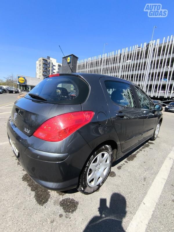 Grey Peugeot 308 2008 in Vilnius, with an engine capacity of 1.60 L and mileage of 118 thousand km for 4200 €, photo 7 on AUTOMOTO.COM.LV