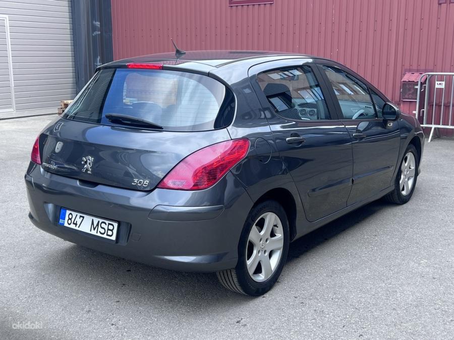 Pelēks Peugeot 308 2008 Tallina, ar dzinēja tilpumu 1.60 L un nobraukumu 280 tūkst. km par 2990 €, foto 5 vietnē AUTOMOTO.COM.LV