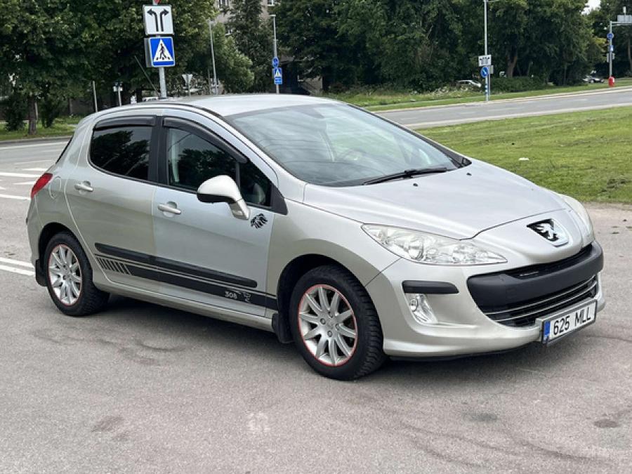 Pelēks Peugeot 308 2008 Narva, ar dzinēja tilpumu 1.40 L un nobraukumu 133 tūkst. km par 1499 €, foto 3 vietnē AUTOMOTO.COM.LV