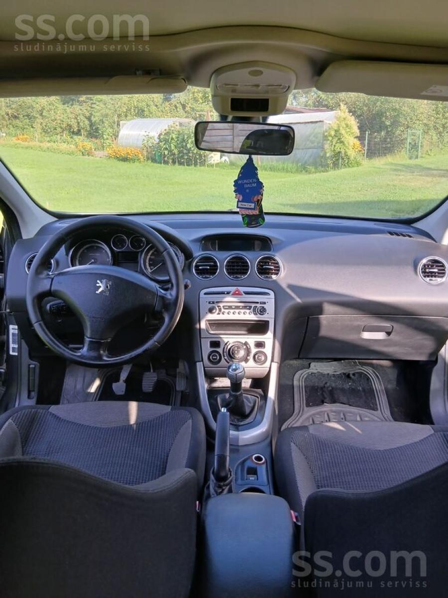 Grey Peugeot 308 2008 in Jekabpils, with an engine capacity of 1.60 L and mileage of 334 thousand km for 1300 €, photo 6 on AUTOMOTO.COM.LV
