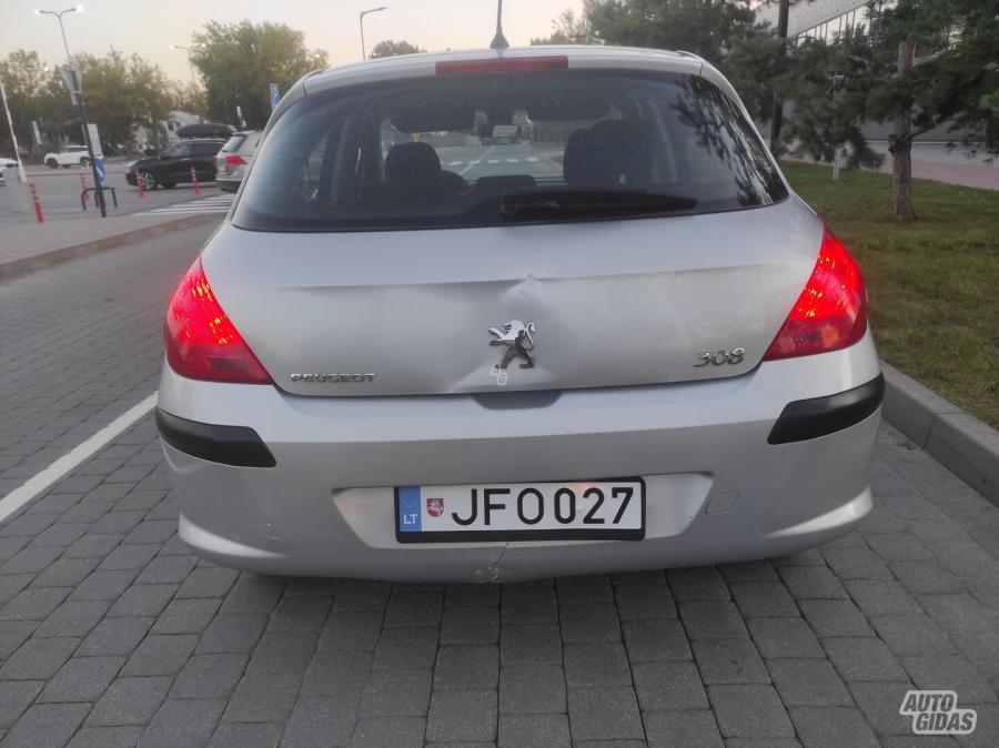 Pelēks Peugeot 308 2008 Kretinga, ar dzinēja tilpumu 1.60 L un nobraukumu 267 tūkst. km par 1250 €, foto 6 vietnē AUTOMOTO.COM.LV