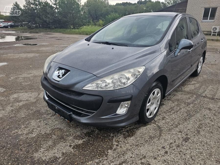 Grey Peugeot 308 2008 in Vilnius, with an engine capacity of 1.40 L and mileage of 171 thousand km for 1950 €, photo 1 on AUTOMOTO.COM.LV