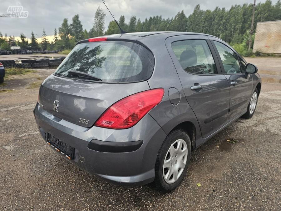 Grey Peugeot 308 2008 in Vilnius, with an engine capacity of 1.40 L and mileage of 171 thousand km for 1950 €, photo 6 on AUTOMOTO.COM.LV