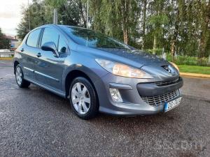 Grey Peugeot 308 2009 in Riga, with an engine capacity of 1.60 L and mileage of 213 thousand km for 1990 €, photo  on AUTOMOTO.COM.LV