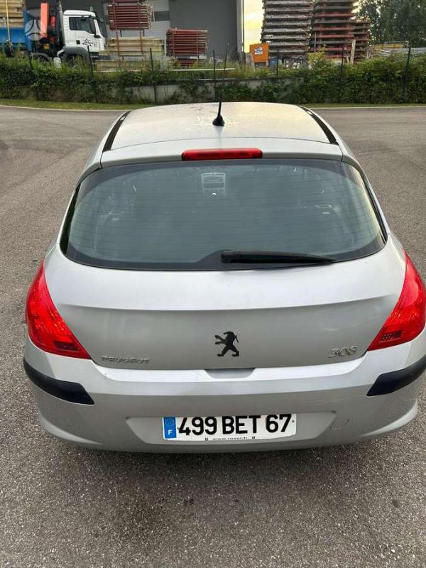 Pelēks Peugeot 308 2009 Šakiai, ar dzinēja tilpumu 1.60 L un nobraukumu 185 tūkst. km par 1700 €, foto 6 vietnē AUTOMOTO.COM.LV