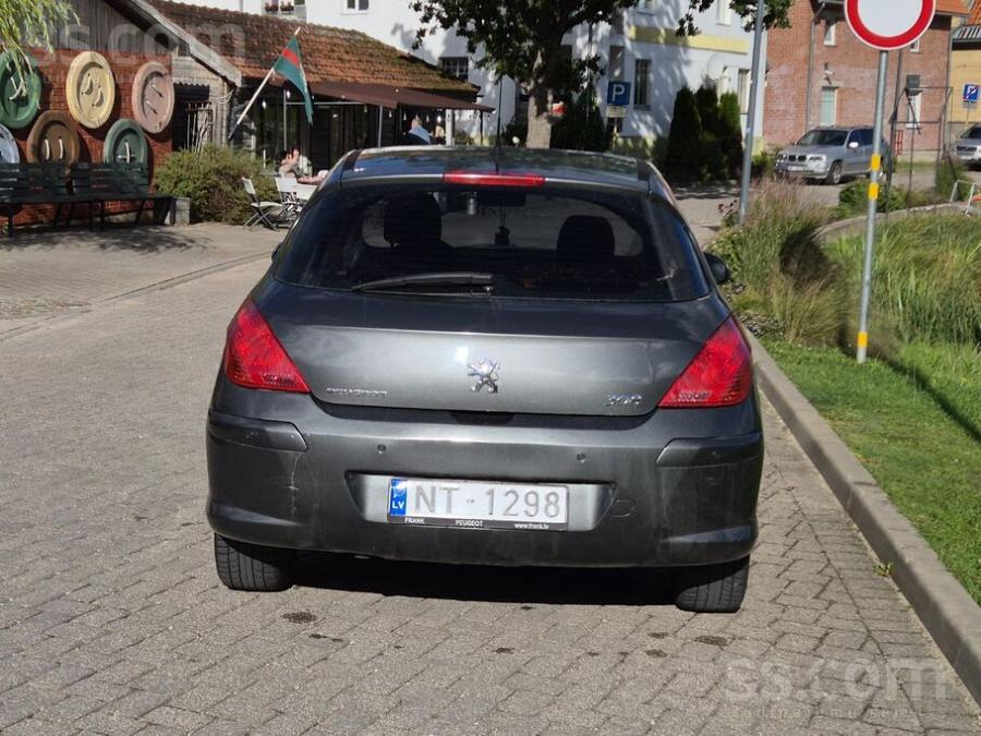 Pelēks Peugeot 308 2009 Talsi, ar dzinēja tilpumu 1.60 L un nobraukumu 273 tūkst. km par 2500 €, foto 6 vietnē AUTOMOTO.COM.LV