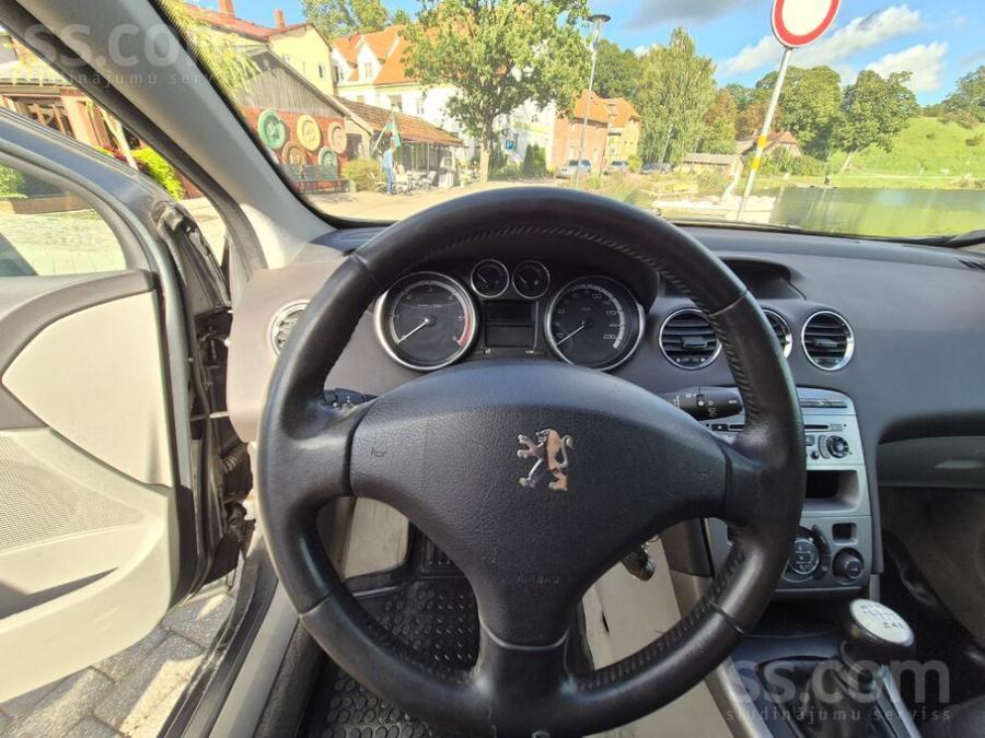 Pelēks Peugeot 308 2009 Talsi, ar dzinēja tilpumu 1.60 L un nobraukumu 273 tūkst. km par 2500 €, foto 11 vietnē AUTOMOTO.COM.LV