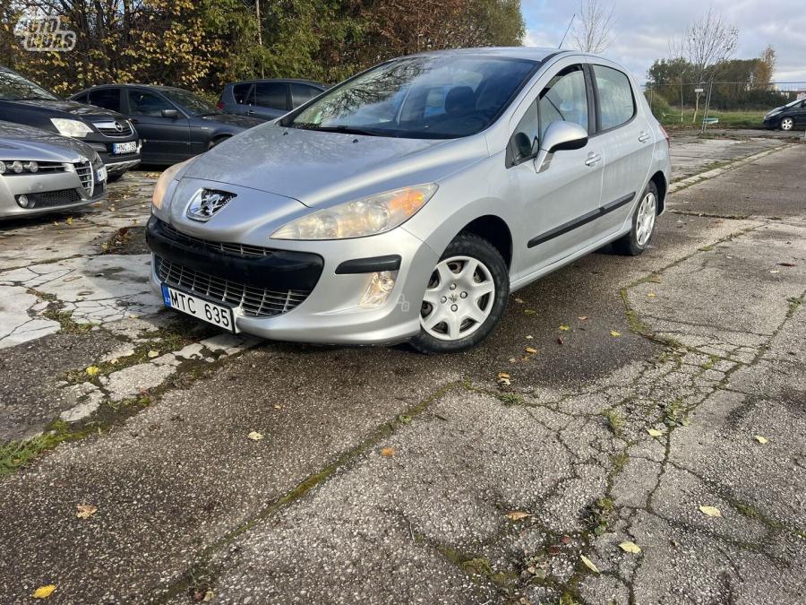 Grey Peugeot 308 2009 in Siauliai, with an engine capacity of 1.60 L and mileage of 0 thousand km for 1649 €, photo 1 on AUTOMOTO.COM.LV