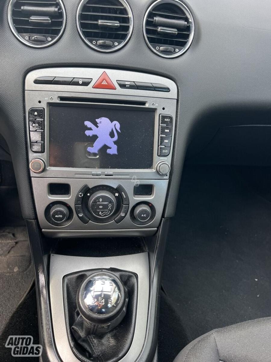Grey Peugeot 308 2009 in Siauliai, with an engine capacity of 1.60 L and mileage of 0 thousand km for 1649 €, photo 3 on AUTOMOTO.COM.LV