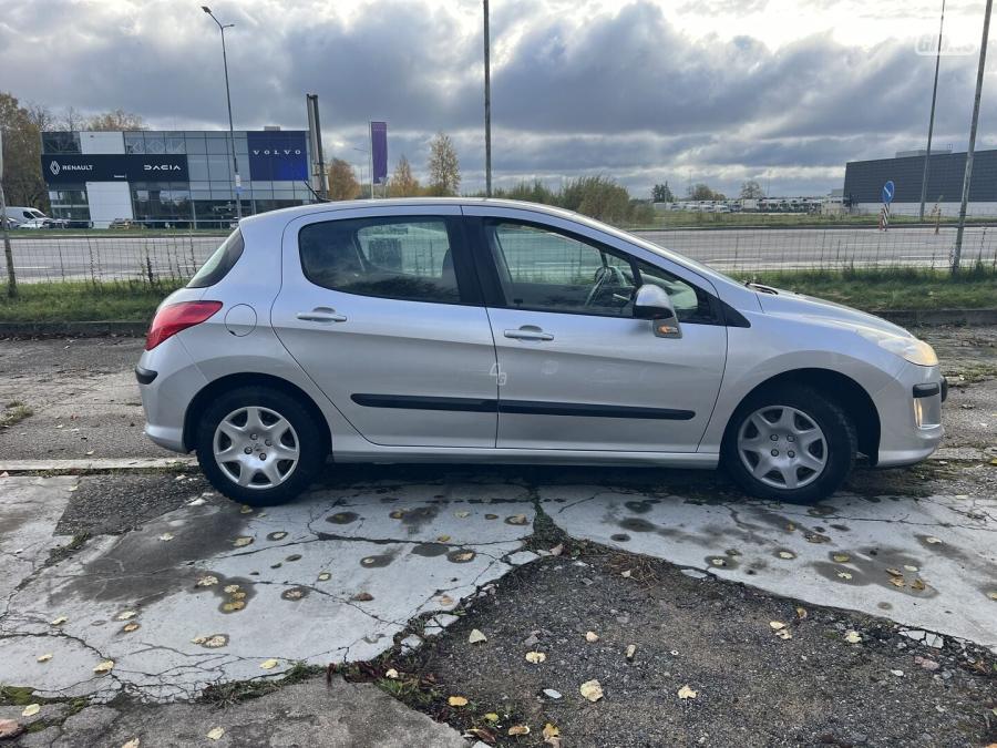 Grey Peugeot 308 2009 in Siauliai, with an engine capacity of 1.60 L and mileage of 0 thousand km for 1649 €, photo 10 on AUTOMOTO.COM.LV