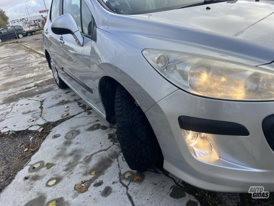Grey Peugeot 308 2009 in Siauliai, with an engine capacity of 1.60 L and mileage of 0 thousand km for 1649 €, photo 11 on AUTOMOTO.COM.LV