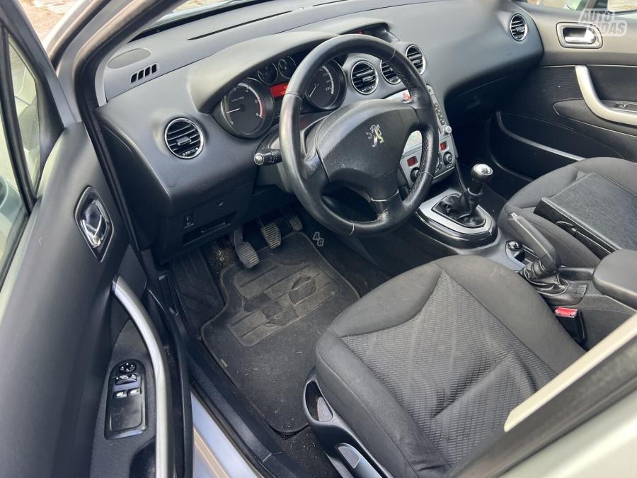 Grey Peugeot 308 2009 in Siauliai, with an engine capacity of 1.60 L and mileage of 0 thousand km for 1649 €, photo 19 on AUTOMOTO.COM.LV