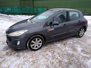 Pelēks Peugeot 308 2010 Kauņa, ar dzinēja tilpumu 1.56 L un nobraukumu 276 tūkst. km par 2000 €, foto  vietnē AUTOMOTO.COM.LV