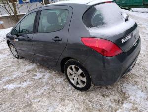 Pelēks Peugeot 308 2010 Kauņa, ar dzinēja tilpumu 1.56 L un nobraukumu 276 tūkst. km par 2000 €, foto 3 vietnē AUTOMOTO.COM.LV