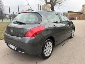 Pelēks Peugeot 308 2010 Kauņa, ar dzinēja tilpumu 1.60 L un nobraukumu 115 tūkst. km par 2390 €, foto 6 vietnē AUTOMOTO.COM.LV