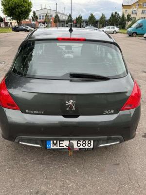 Grey Peugeot 308 2010 in Kaunas, with an engine capacity of 1.60 L and mileage of 205 thousand km for 2000 €, photo 3 on AUTOMOTO.COM.LV