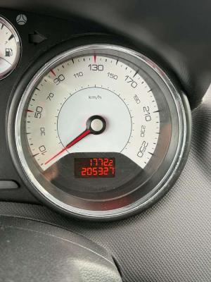 Grey Peugeot 308 2010 in Kaunas, with an engine capacity of 1.60 L and mileage of 205 thousand km for 2000 €, photo 10 on AUTOMOTO.COM.LV