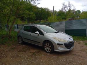 Grey Peugeot 308 2010 in Vilnius, with an engine capacity of 1.60 L and mileage of 152 thousand km for 750 €, photo 3 on AUTOMOTO.COM.LV