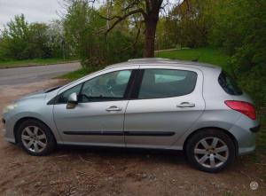 Grey Peugeot 308 2010 in Vilnius, with an engine capacity of 1.60 L and mileage of 152 thousand km for 750 €, photo 6 on AUTOMOTO.COM.LV